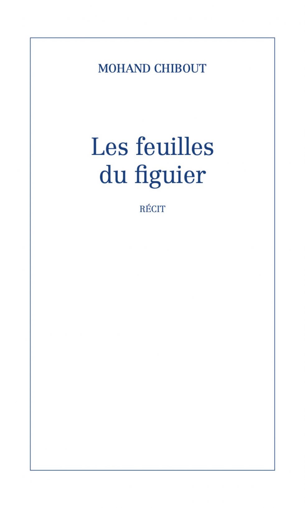 Accueil - Mohand Chibout